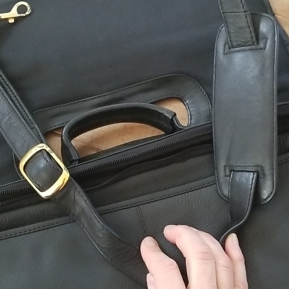 Bags | Soft 10 Leather Attachelaptop Case | Poshmark